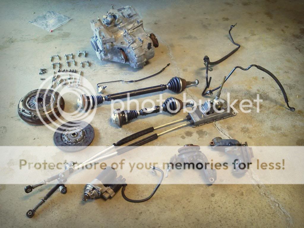 FS: COMPLETE 02M 6 speed swap for all MK4 2.0 1.8T VR6 CLEANEST SWAP ON ...